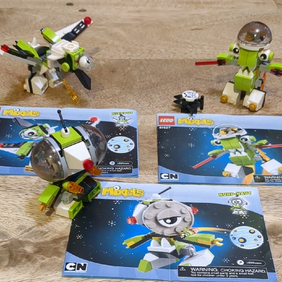 Lego | Toys | Lego Mixels 3 Set Bundle 4528 Niksput 41529 Nurpnaut ...